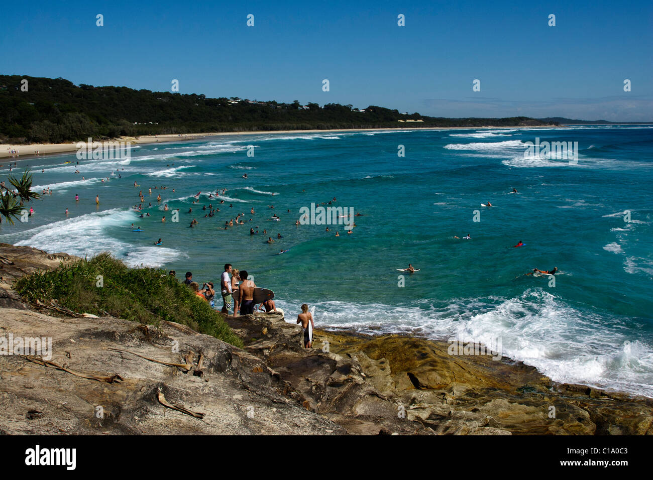 Surf at Cylinder Beach Stock Photo - Alamy