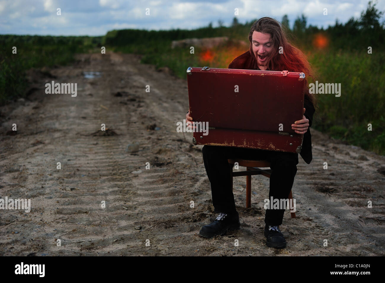 Chest single view hi-res stock photography and images - Alamy