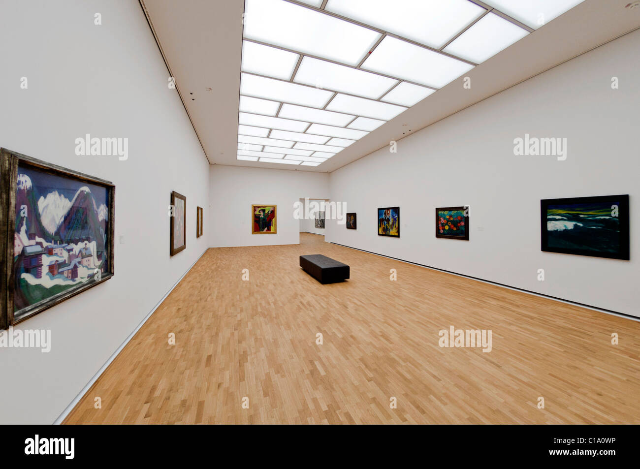 Exhibition room in Museum Folkwang in Essen, Germany Stock Photo - Alamy