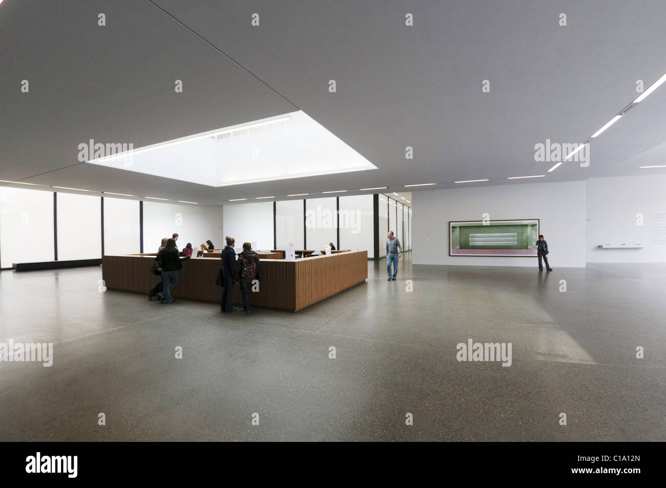 Foyer of Museum Folkwang in Essen, Germany Stock Photo - Alamy
