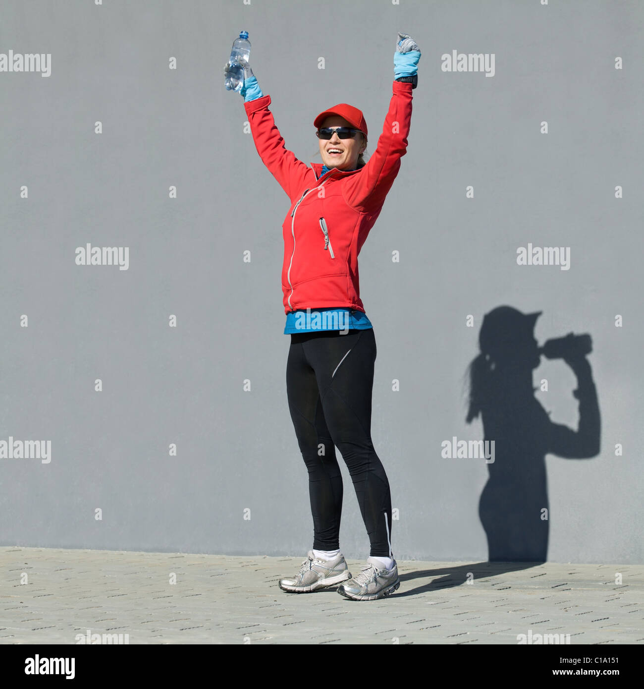 Woman winning sport hi-res stock photography and images - Alamy