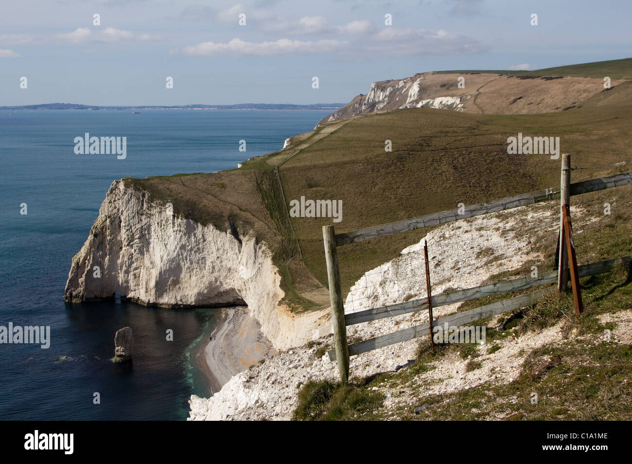 dorset jurassic coastline england uk gb Stock Photo - Alamy