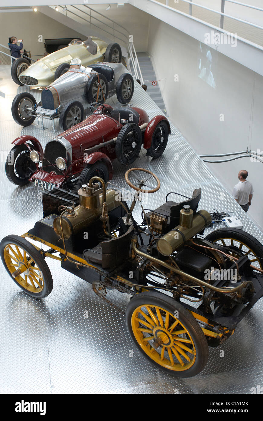 Transportation hall in the National Technical Museum after ...