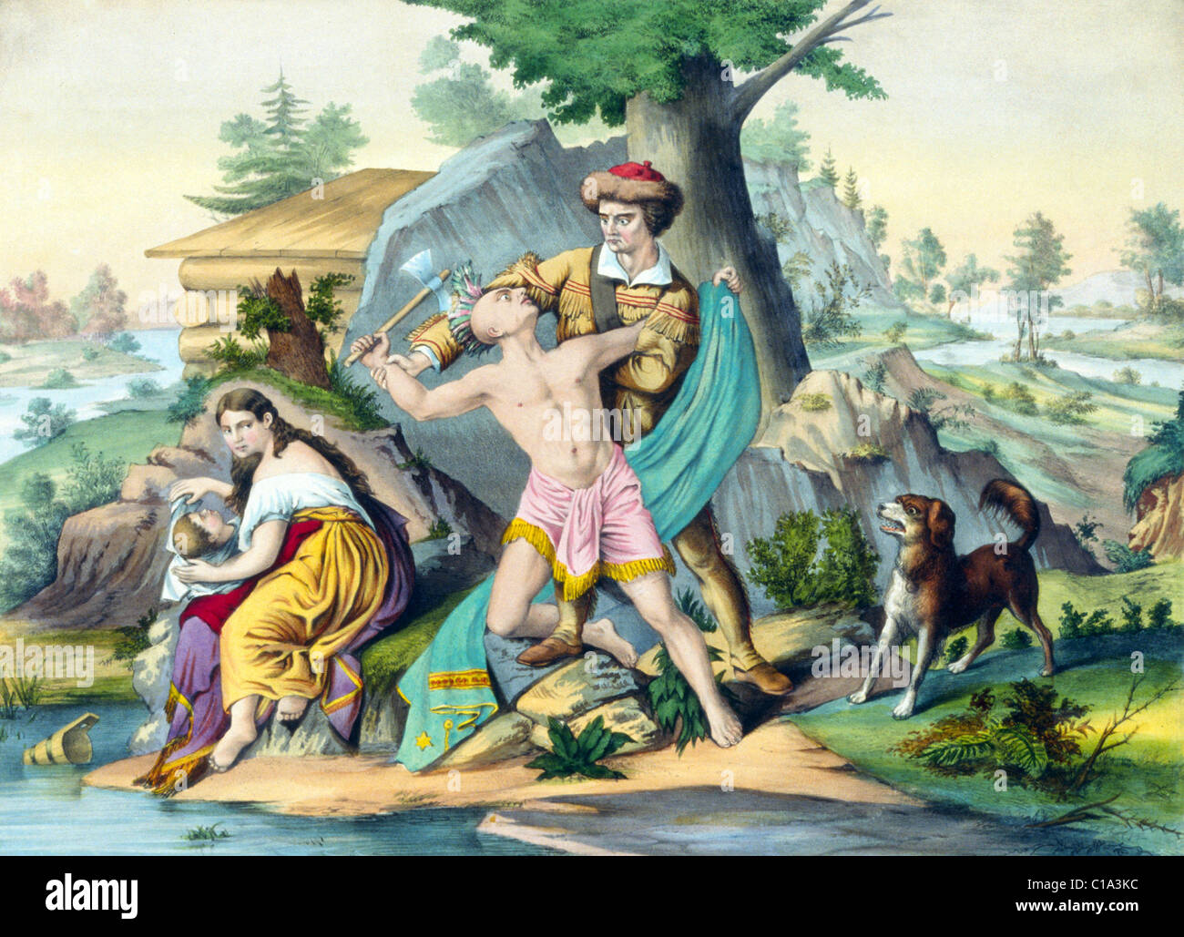 Daniel boone hi-res stock photography and images - Alamy