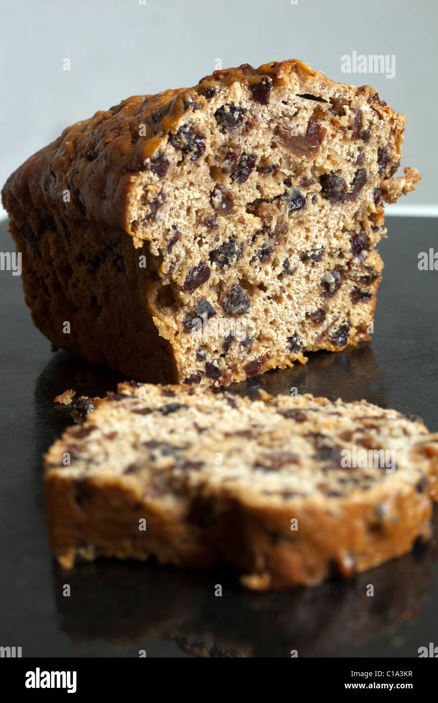 Bara Brith Welsh Bread Loaf Stock Photo - Alamy