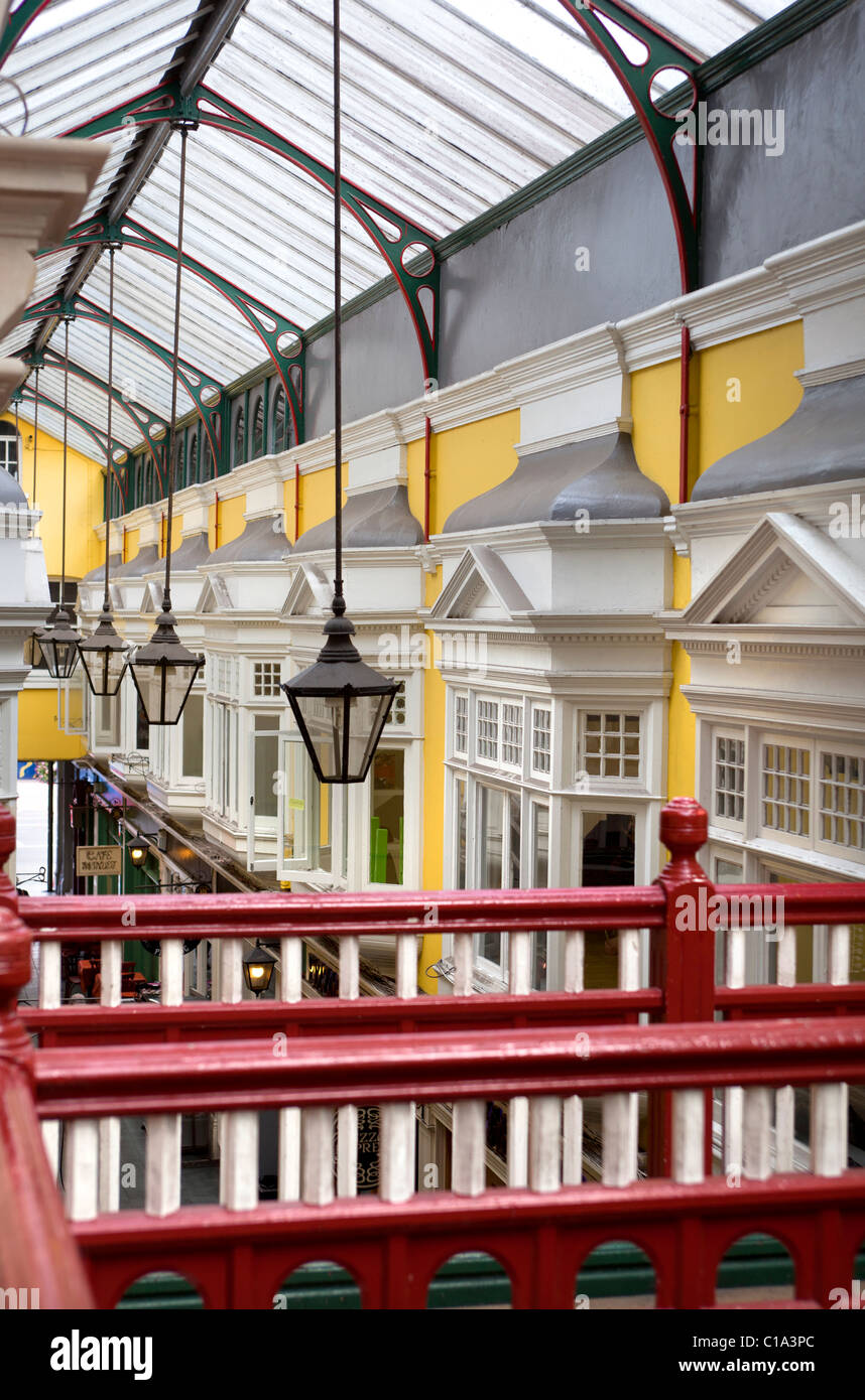 The Castle Arcade Cardiff Stock Photo - Alamy