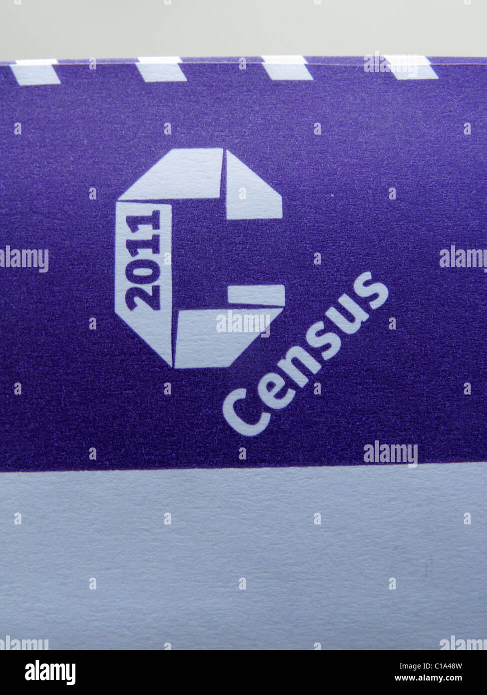 Census form 2011 UK england britain Stock Photo - Alamy