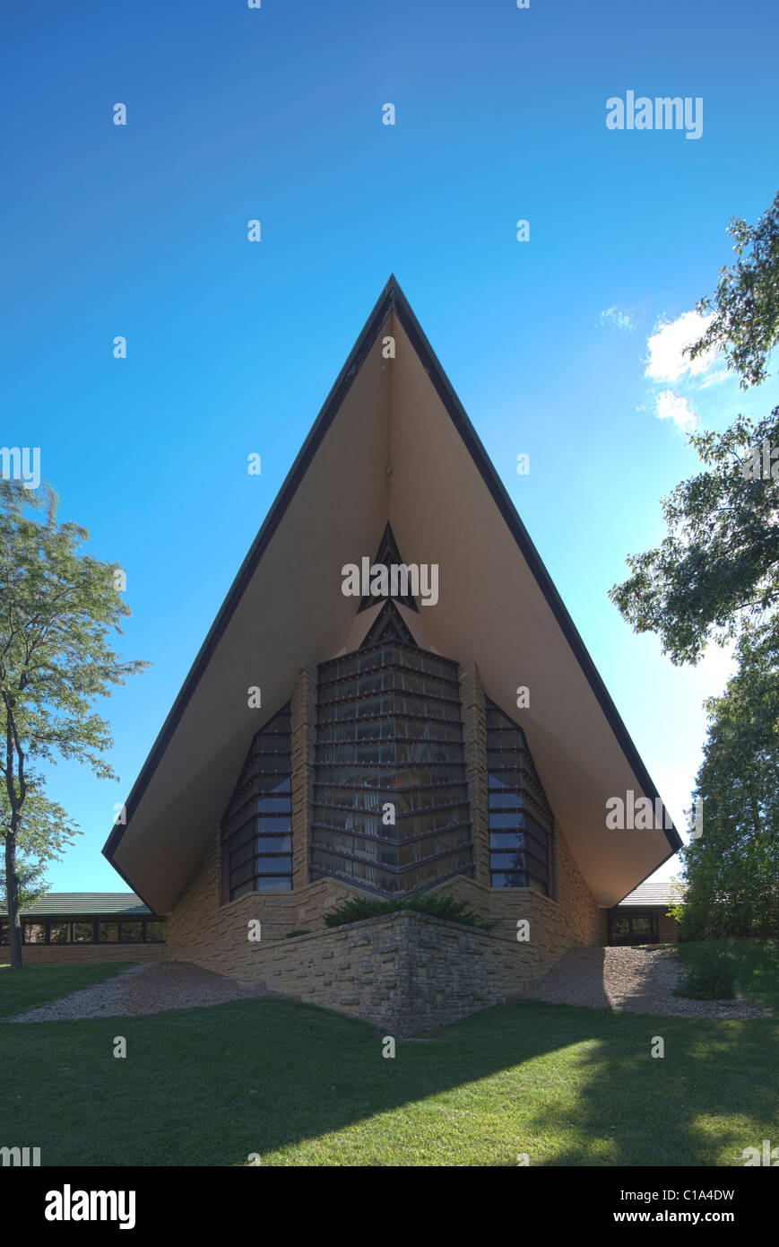 Frank lloyd wright house madison hi-res stock photography and images ...