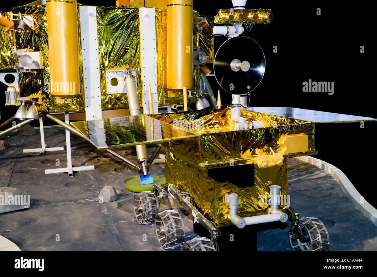 China's lunar probe ,Lunar rover Stock Photo - Alamy