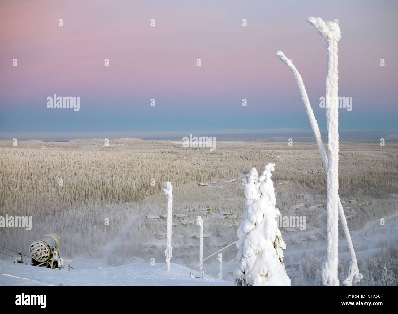 Ruka Finland Ski Resort High Resolution Stock Photography and Images ...