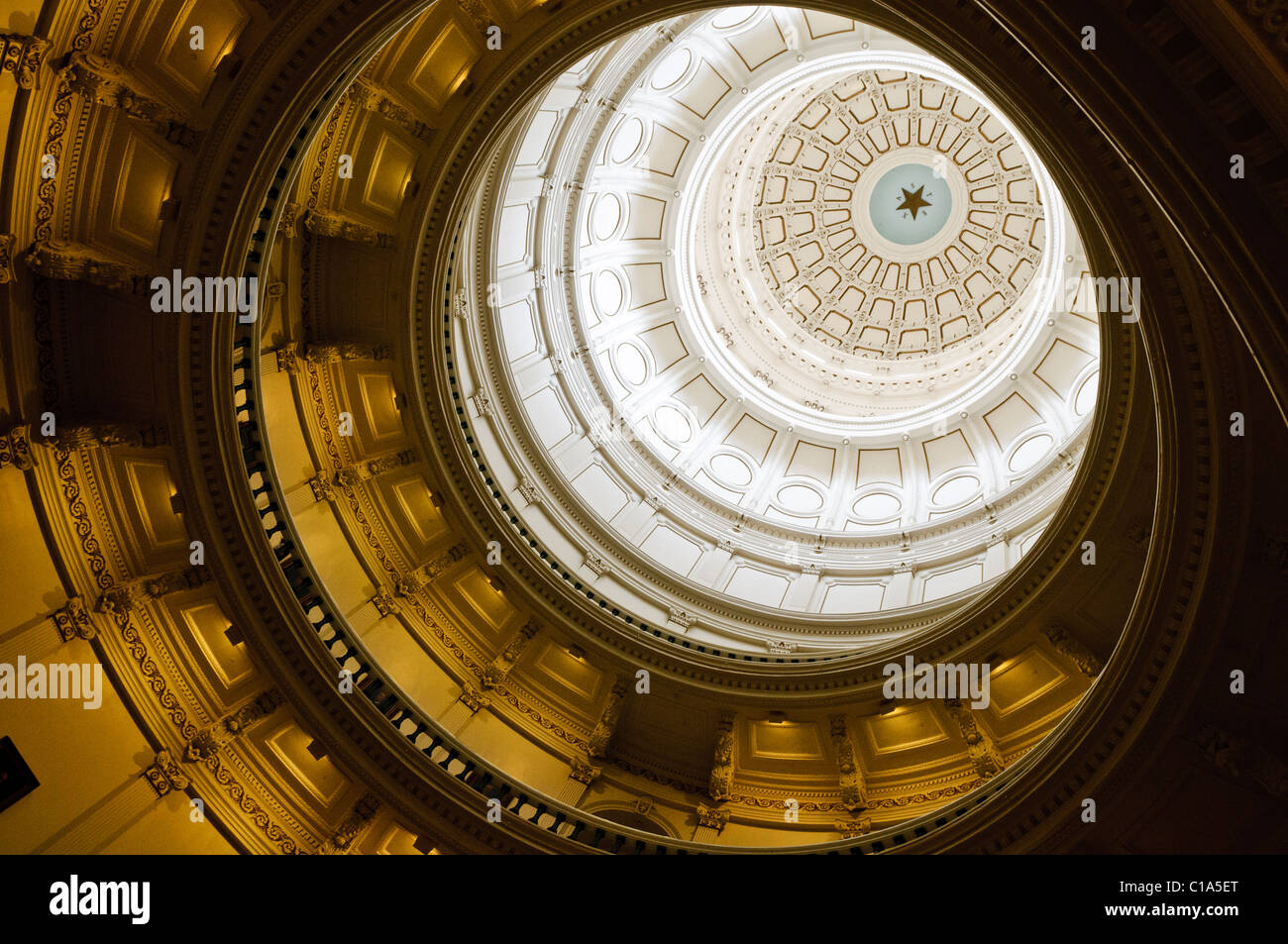 Texas state capitol building interior hi-res stock photography and ...