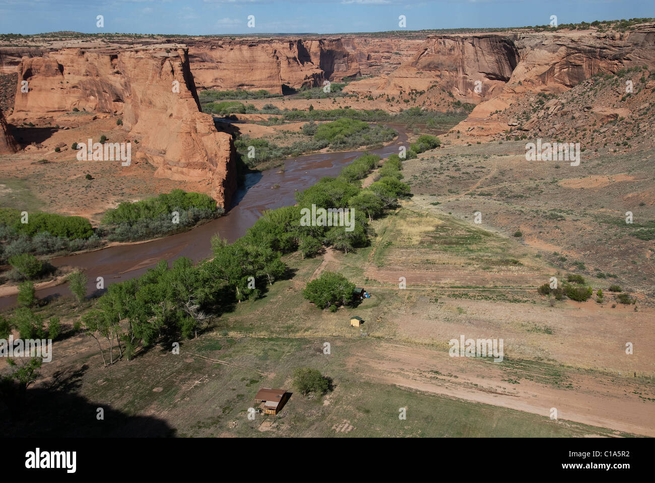 Canyon de Chelly from Tsegi Overlook Canyon de Chelly National Monument ...