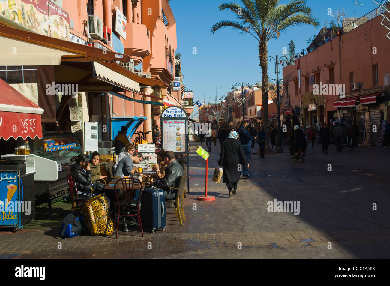 Marrakesh medina streets hi-res stock photography and images - Alamy