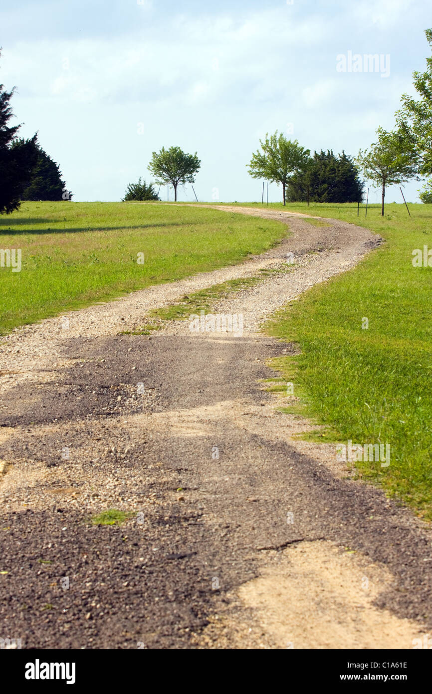 Winding country path hi-res stock photography and images - Alamy