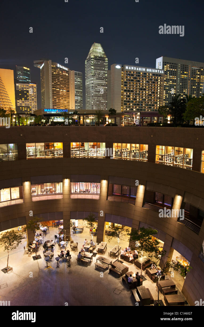 View of the Esplanade Mall and city skyline from the Esplanade ...