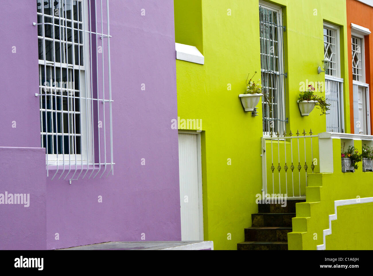 Bo-Kaap Malay Quarter, Cape Town, Western Cape, South Africa Stock ...