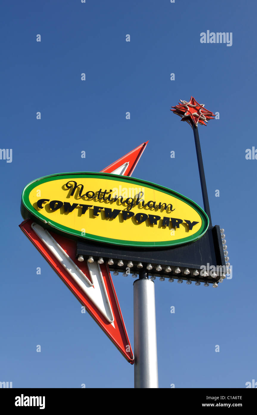 Colorful gallery sign hi-res stock photography and images - Alamy