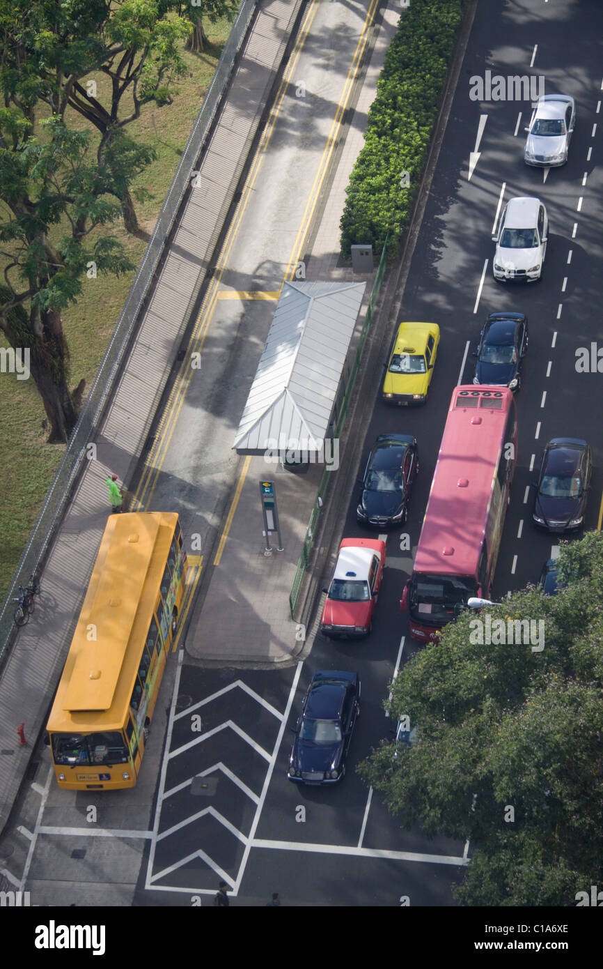 Singapore bus stop hi-res stock photography and images - Alamy