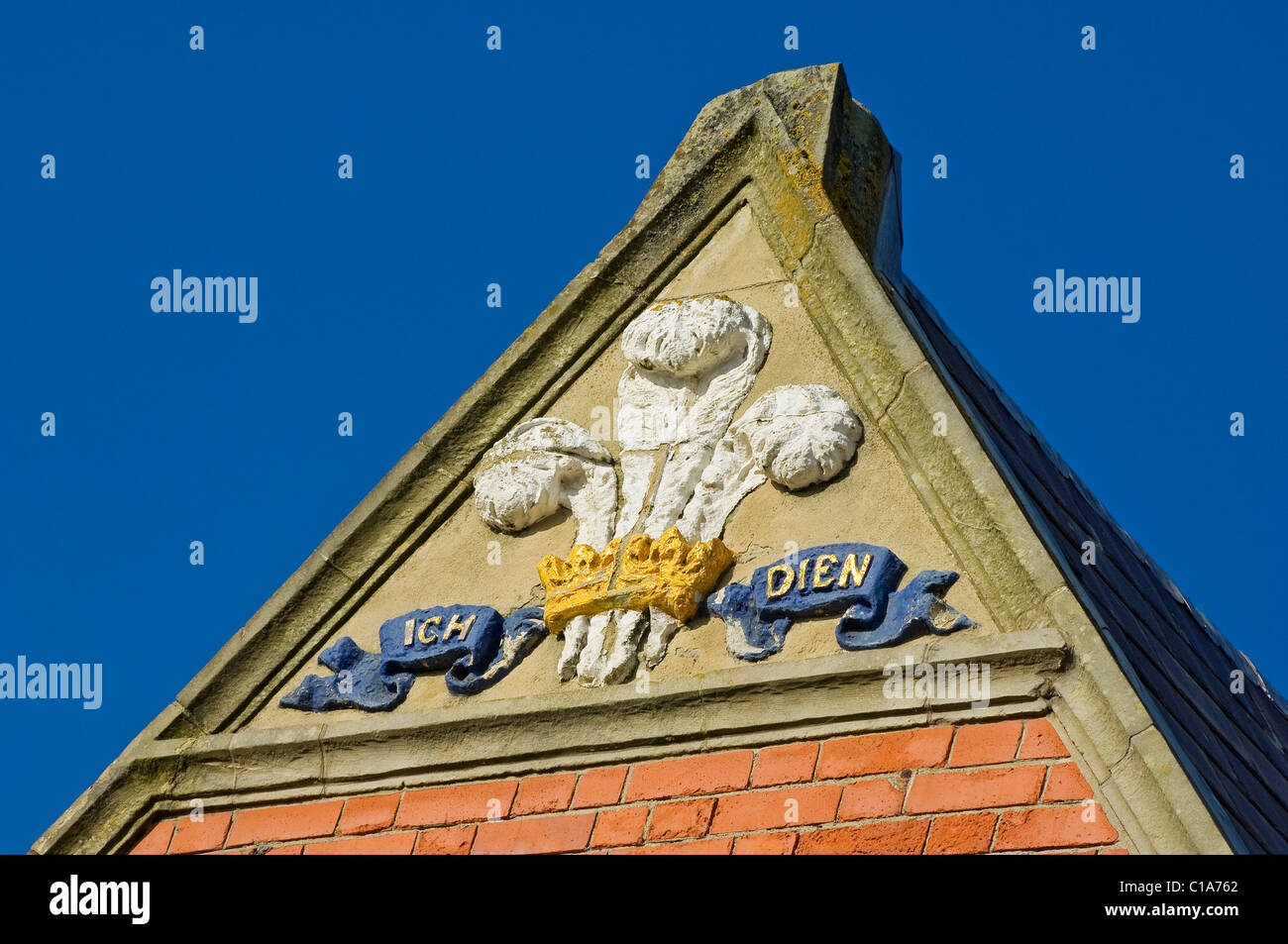 Detail on the Electric Cliff Railway building Constitution Hill ...