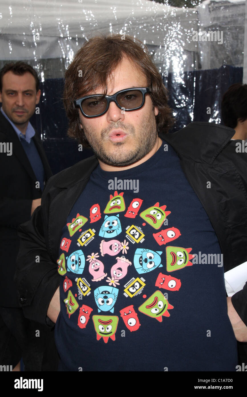 Jack Black Los Angeles premiere Monsters Vs Aliens held at the Gibson ...