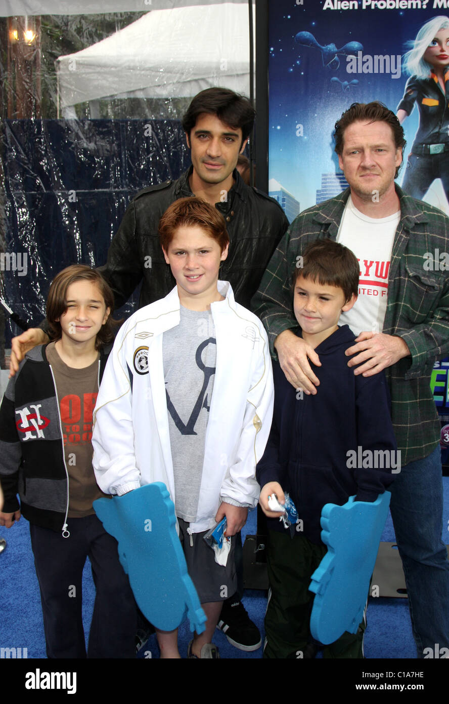 Giles Marini and Donal Logue Los Angeles premiere Monsters Vs Aliens ...