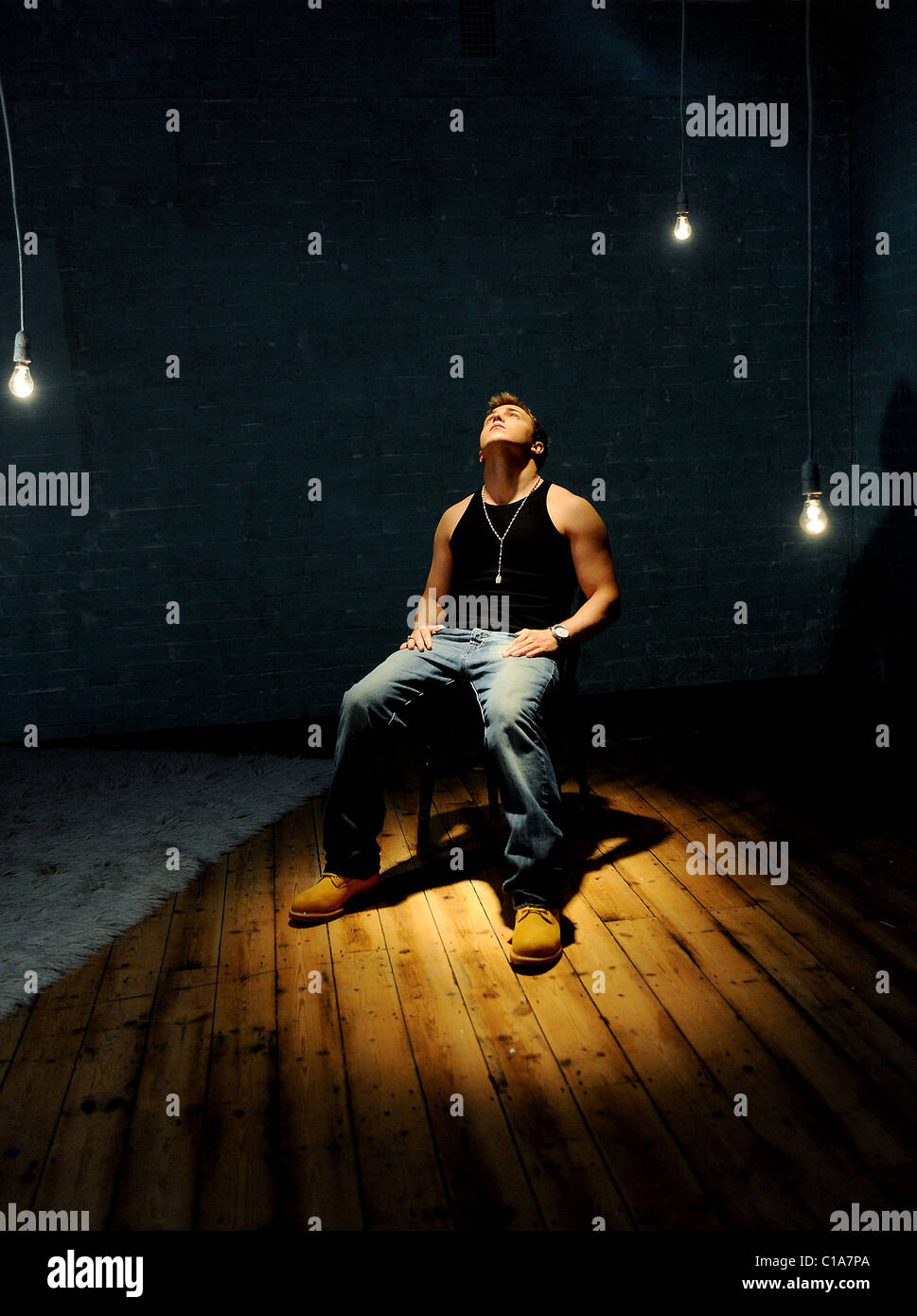 Pop singer Pierre Lewis records the video for his single 'Going' High ...