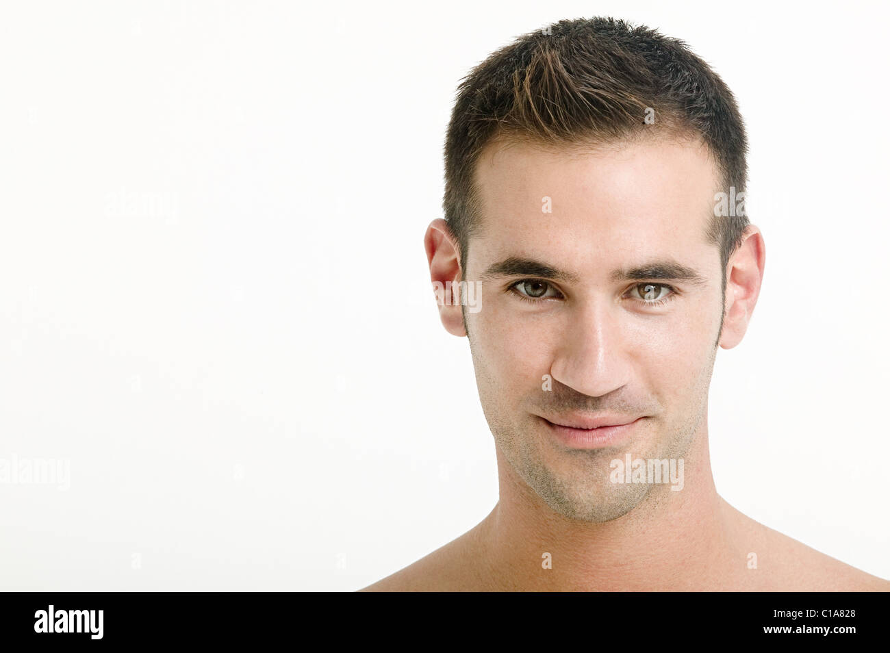 Portrait of young man Stock Photo - Alamy