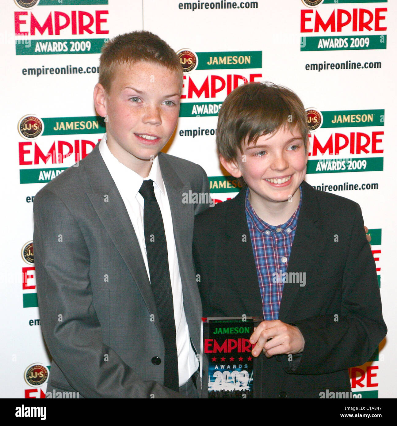 Will Poulter and Bill Milner Jameson Empire Film Awards held at the ...