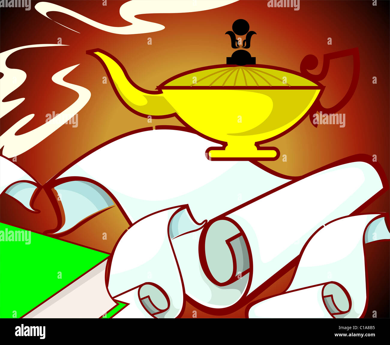 Aladdins lamp hi-res stock photography and images - Alamy