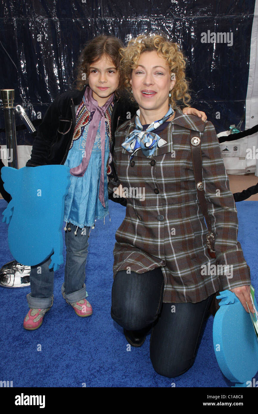 Alex Kingston, Los Angeles premiere Monsters Vs Aliens held at the ...