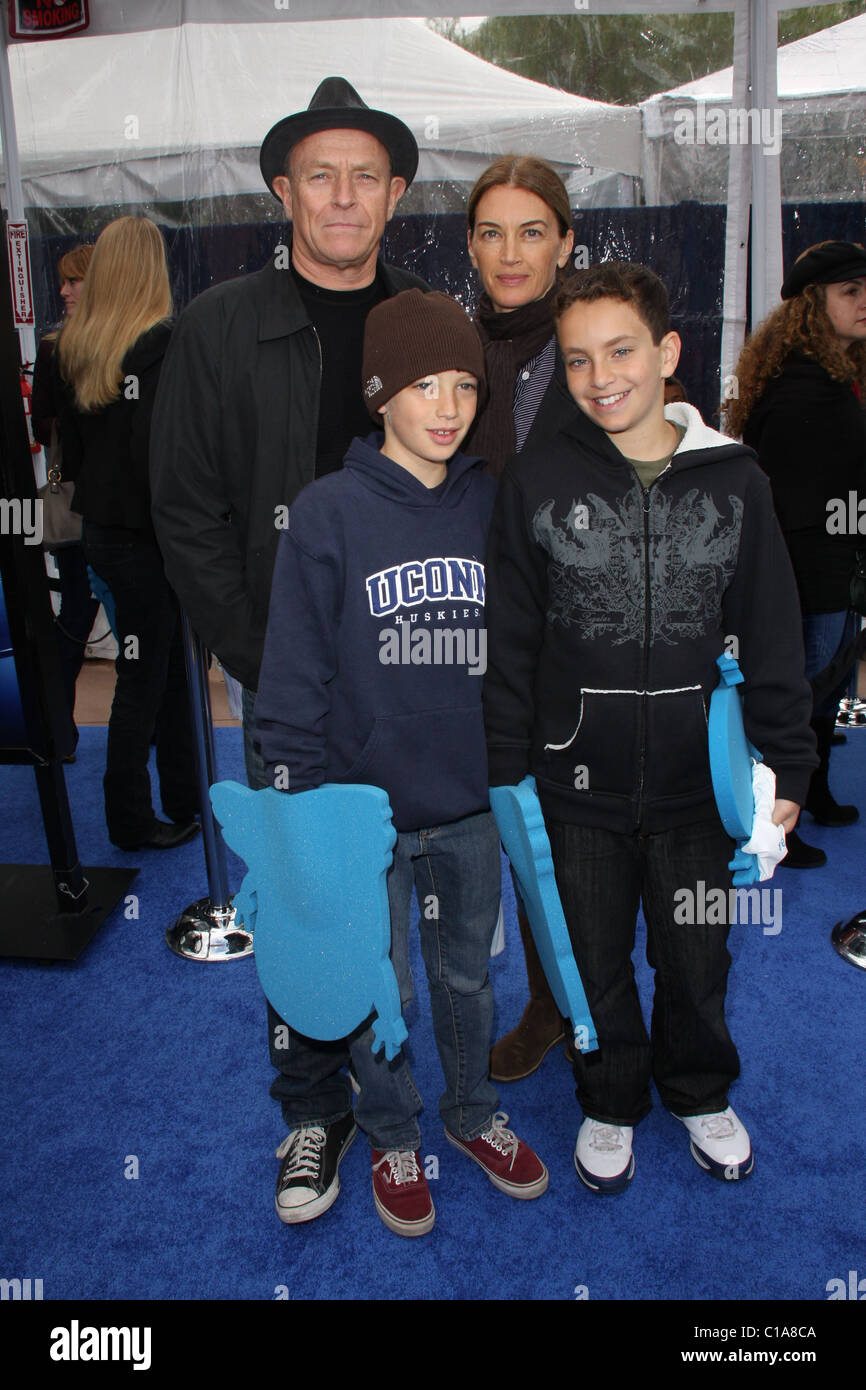 Corbin Bernsen, Amanda Hayes, Los Angeles premiere Monsters Vs Aliens ...