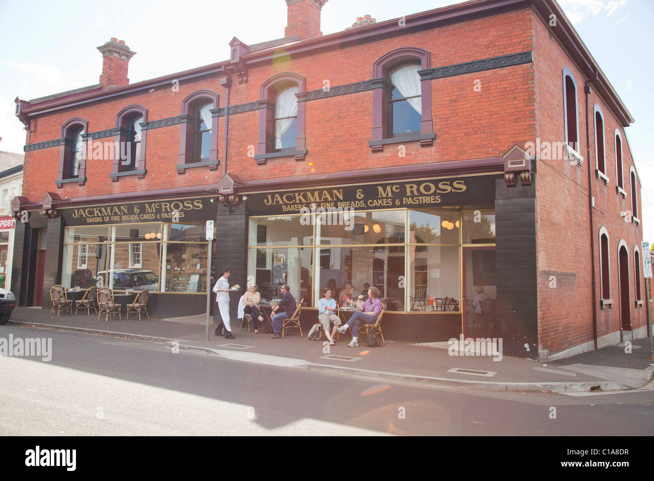 Jackman & McRoss bakery, Battery Point, Hobart, Tasmania Stock Photo ...