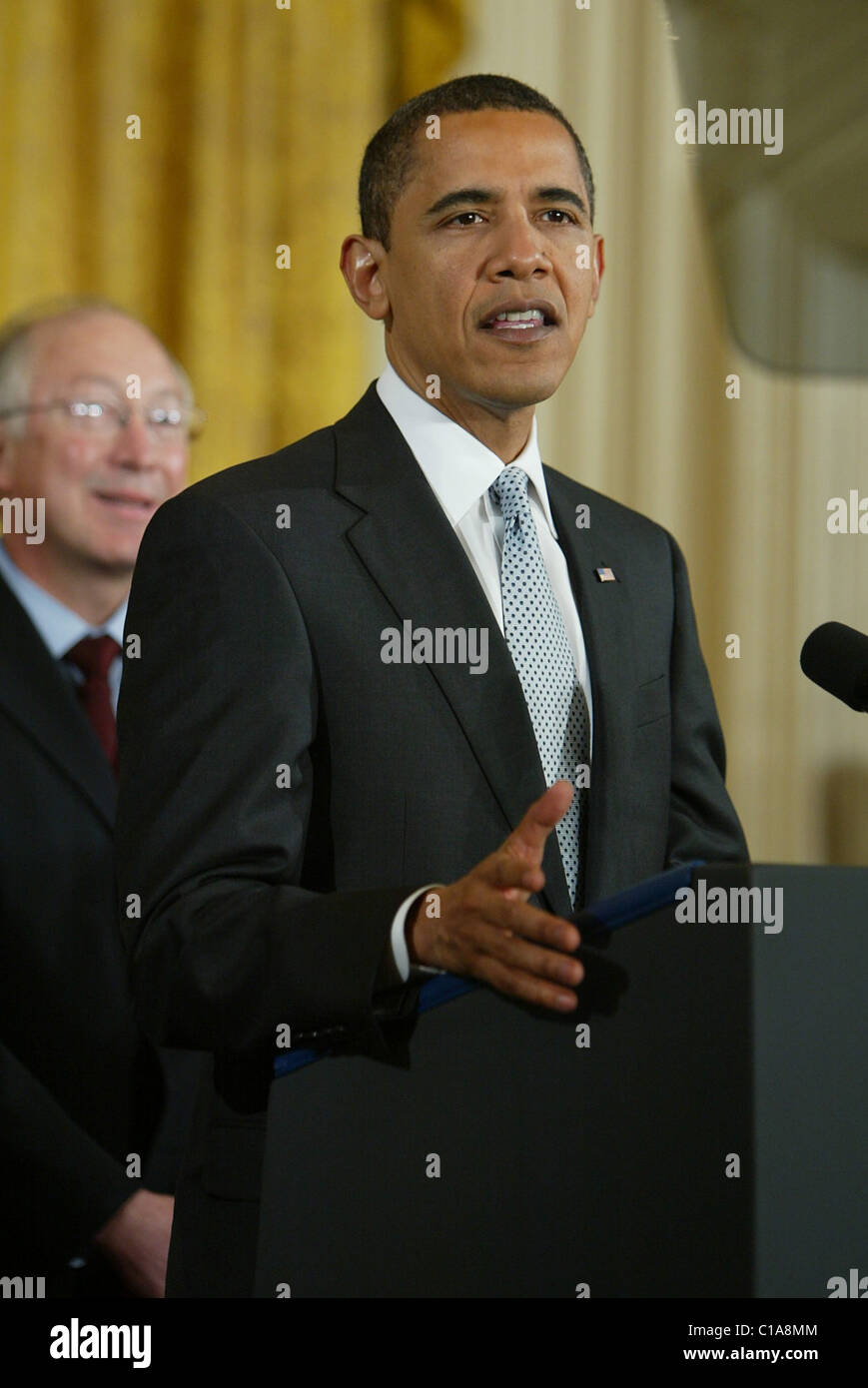 President Barack Obama at the Omnibus Public Lands Management Act of ...