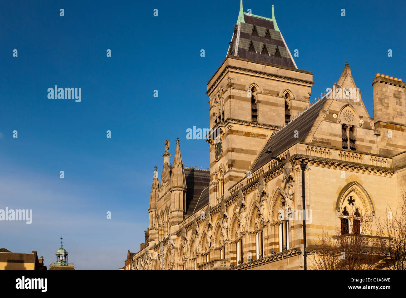 Northampton Town Center Council Offices Stock Photo - Alamy