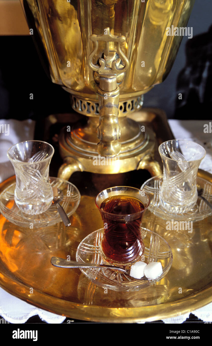 Turkey, Istanbul area, Turkish tea Stock Photo - Alamy