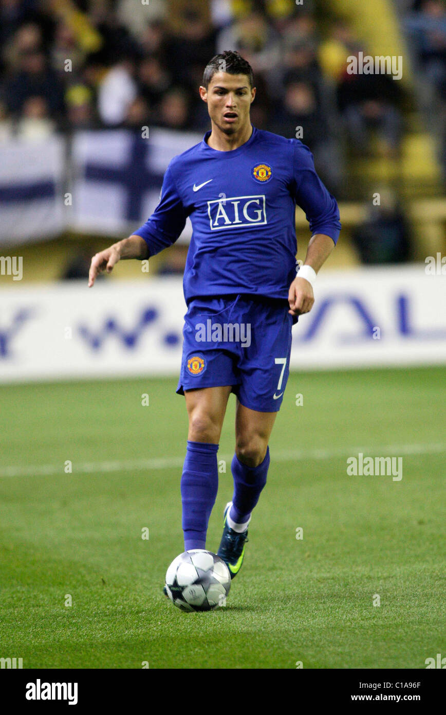 Cristiano Ronaldo from Manchester United 2009 Stock Photo - Alamy