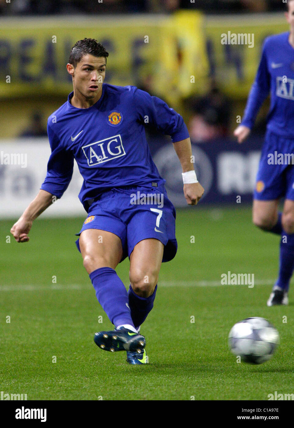 Cristiano Ronaldo from Manchester United 2009 Stock Photo - Alamy