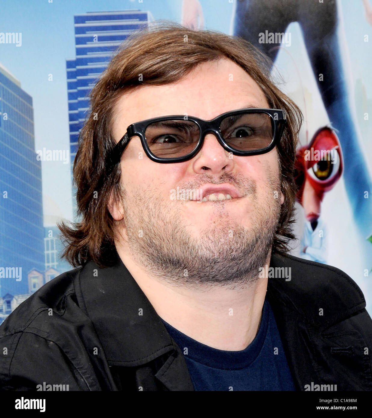 Jack Black Los Angeles premiere Monsters Vs Aliens held at the Gibson ...