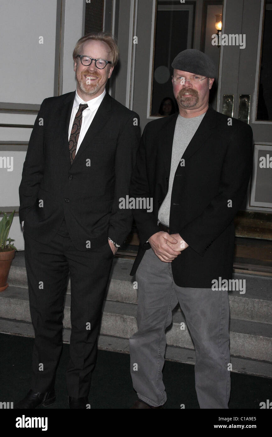 Adam Savage and Jamie Hyneman of the Mythbusters Attend the NRDC event ...