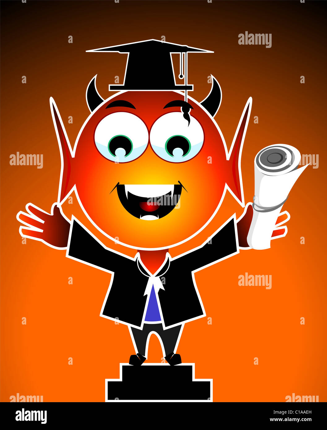 fantasy of scholar vampire Stock Photo - Alamy