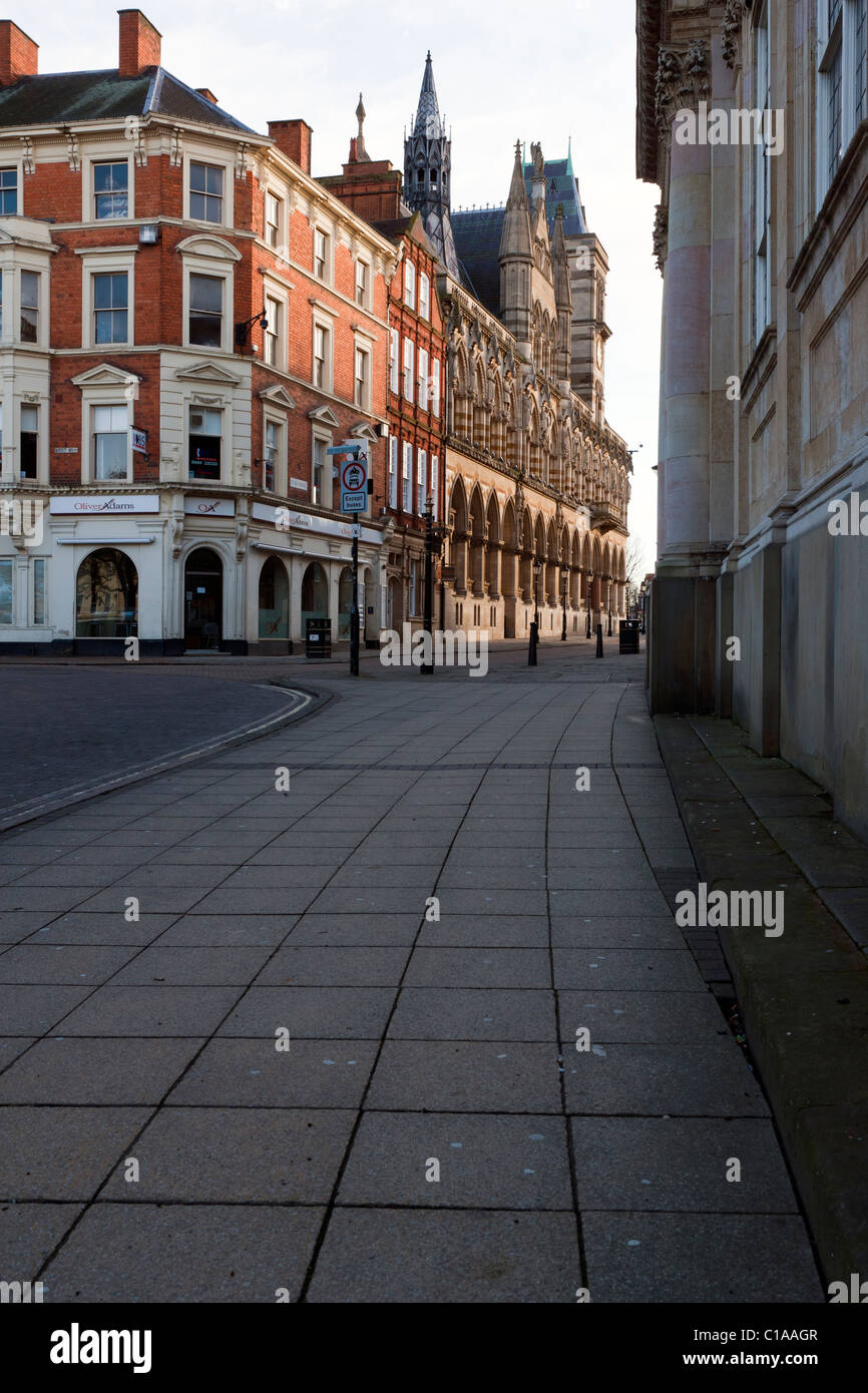Northampton Town Center Council Offices Stock Photo - Alamy