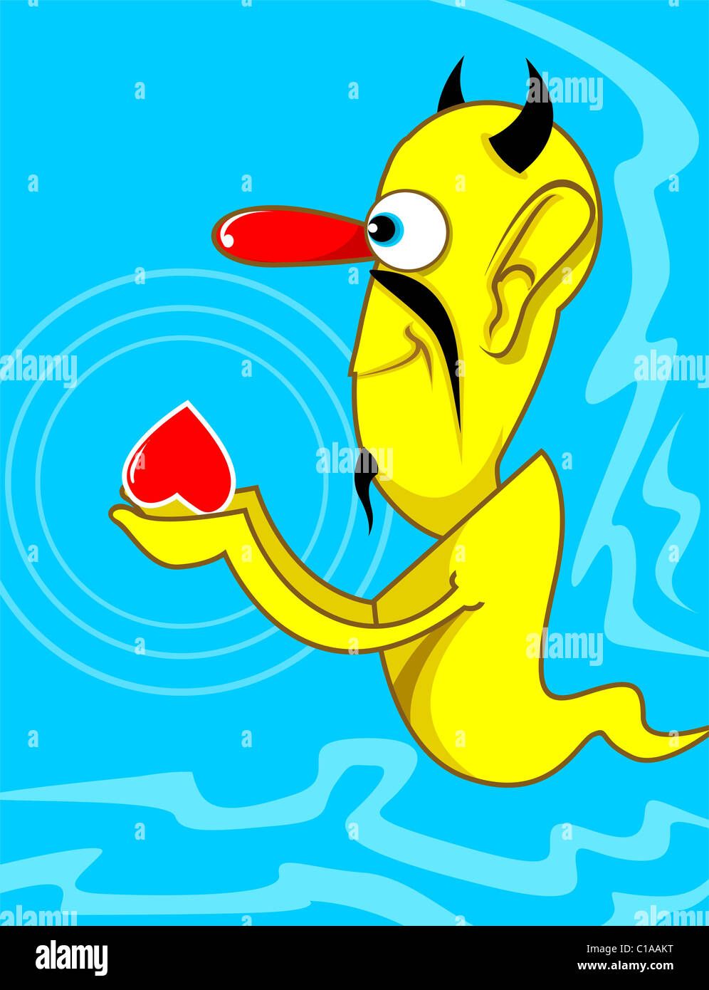 Fantasy ghost heart hi-res stock photography and images - Alamy