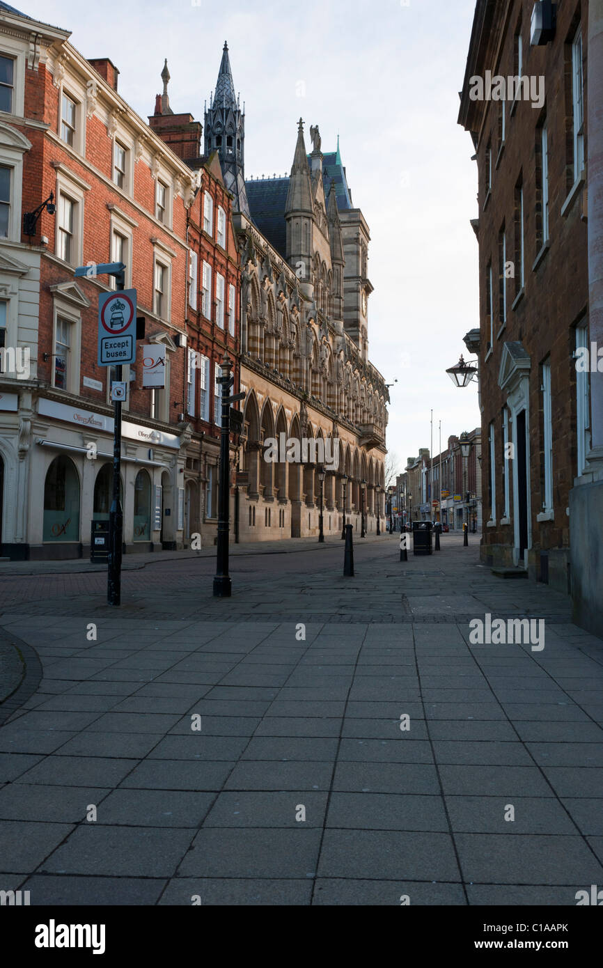Northampton Town Center Council Offices Stock Photo - Alamy