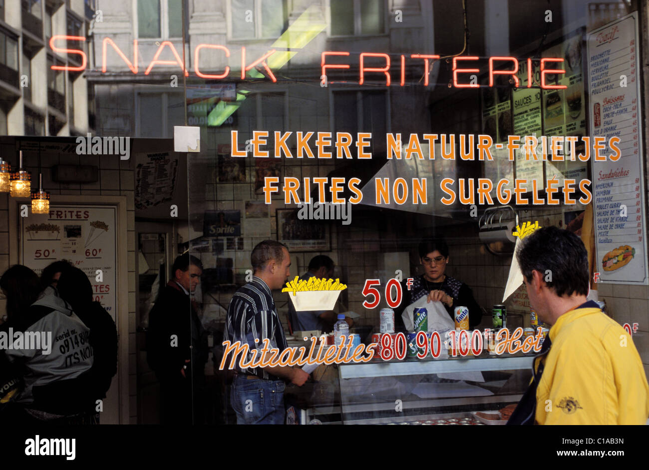 Food in belgium hi-res stock photography and images - Alamy