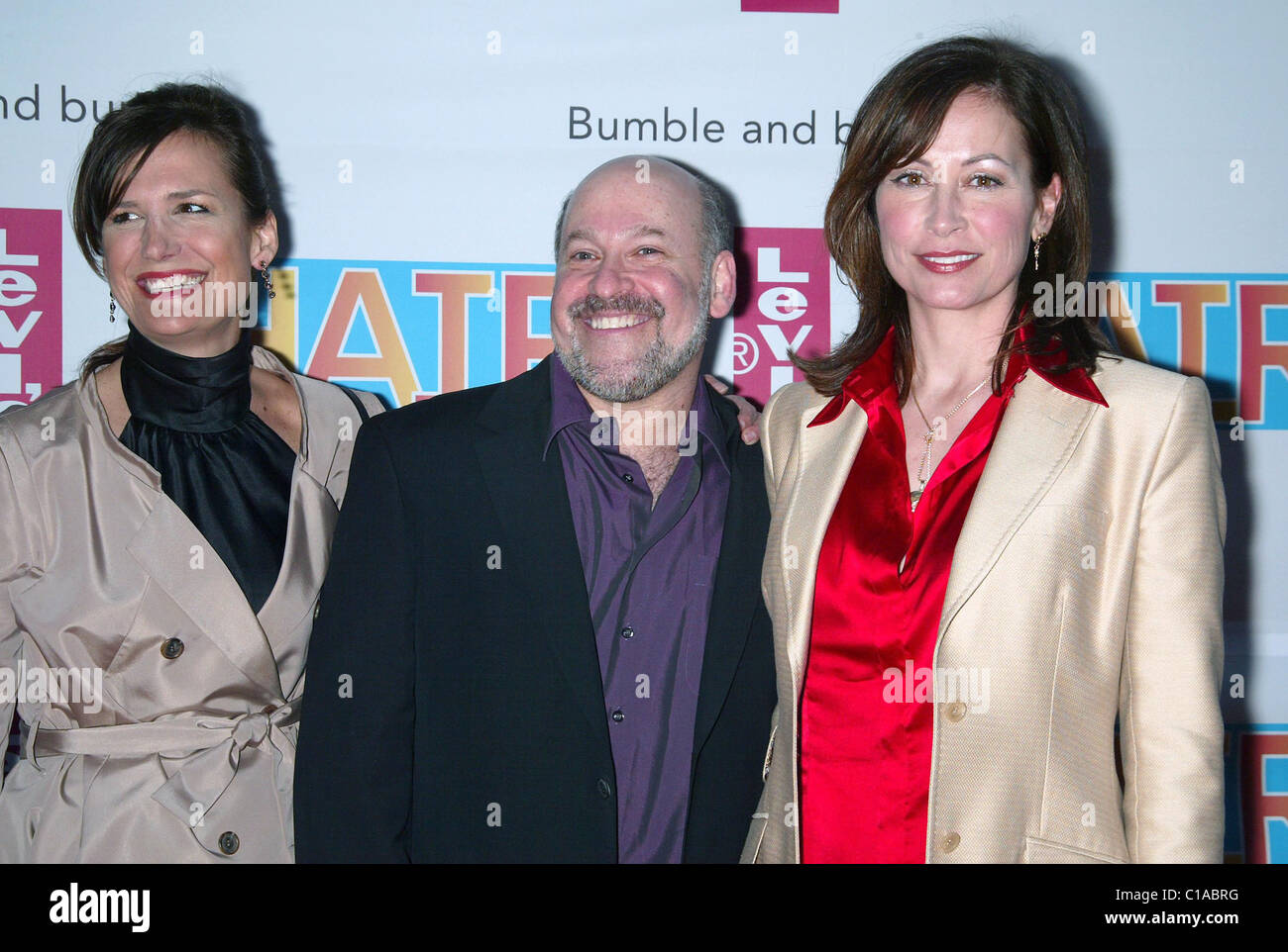 Frank Wildhorn poses with ex-wife Linda Eder Opening Night of the ...