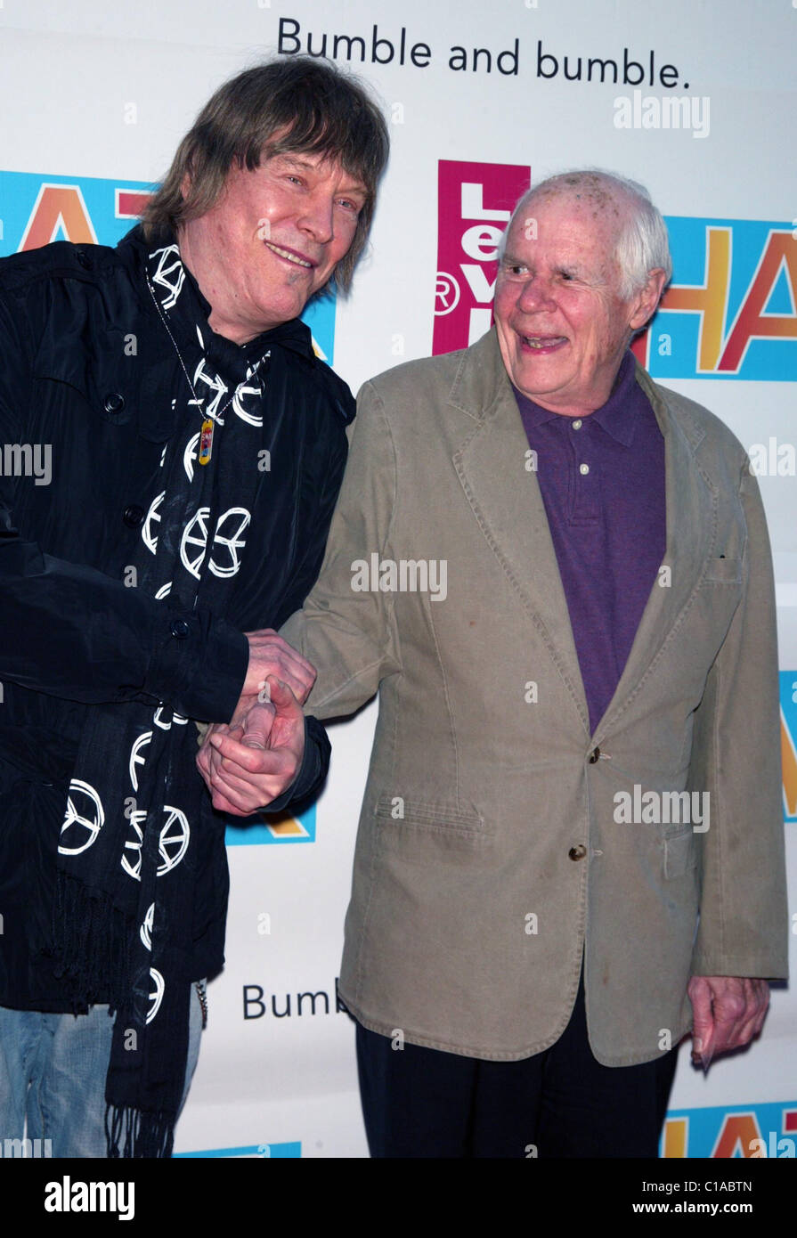 James Rado and Galt MacDermot Opening Night of the Broadway musical ...