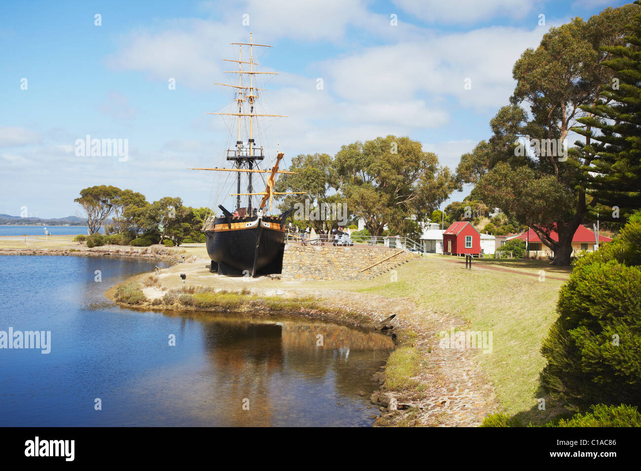 Full-scale replica of brig Amity, Albany, Western Australia, Australia ...