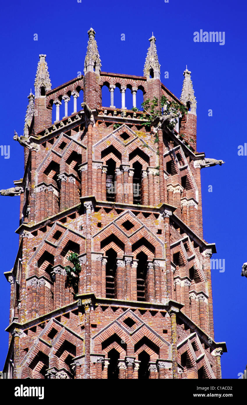 France, Haute Garonne, Toulouse, church of the Couvent des Jacobins ...