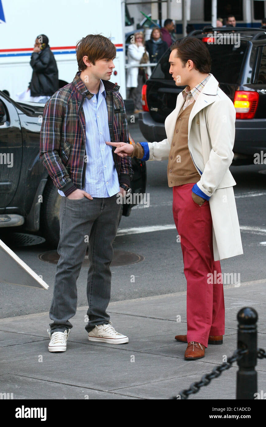 Chace Crawford And Ed Westwick Photoshoot