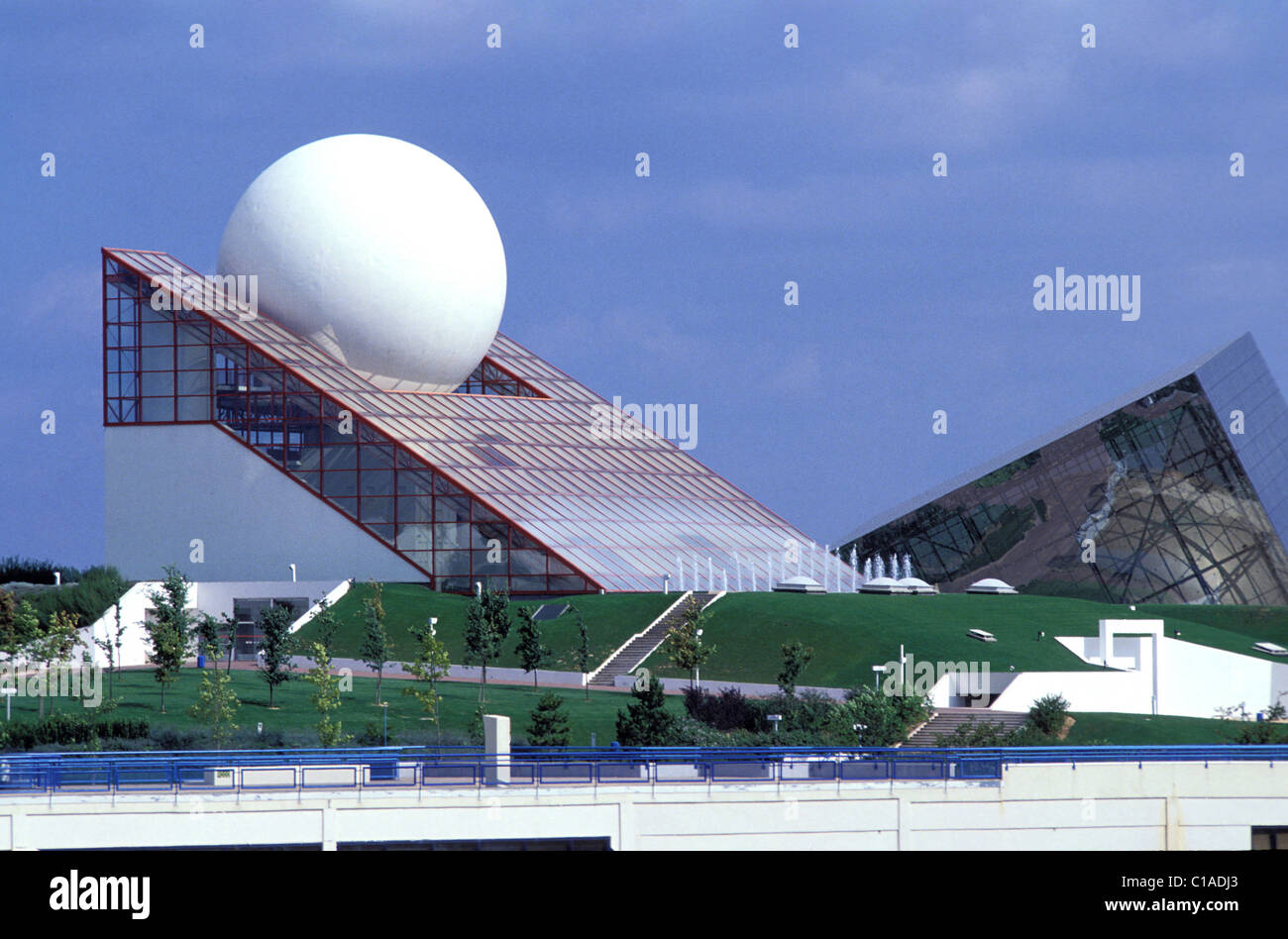 France, Vienne, Poitiers, Futuroscope,me park by the architect Denis ...